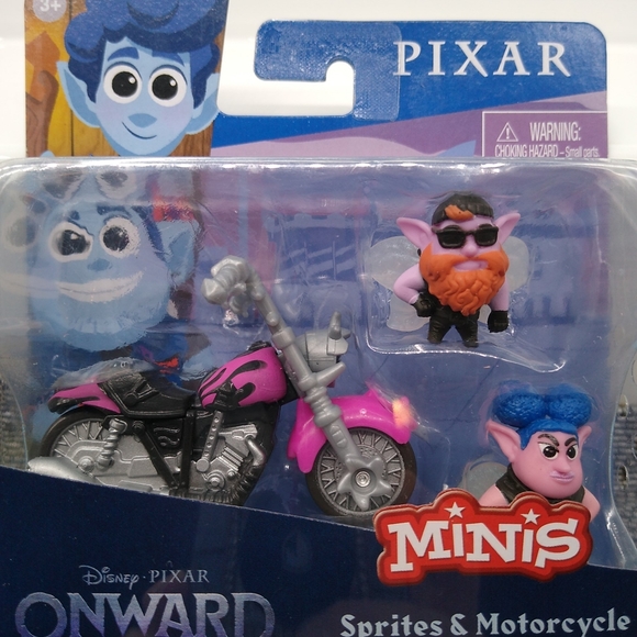Pixar | Toys | Pixar Onward Minis Sprites Motorcycle Gmm75999 | Poshmark